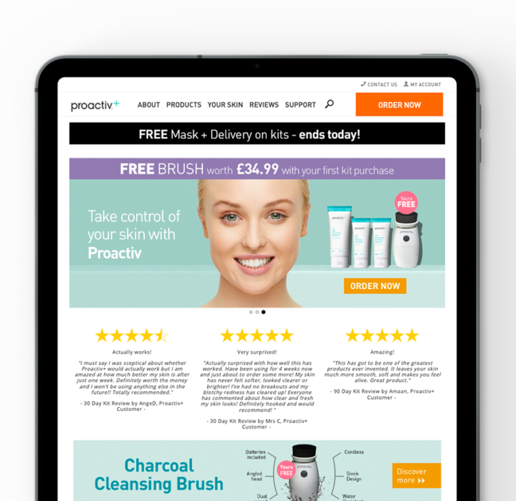 Proactiv+ & Vaimo - a brand new eCommerce customer experience